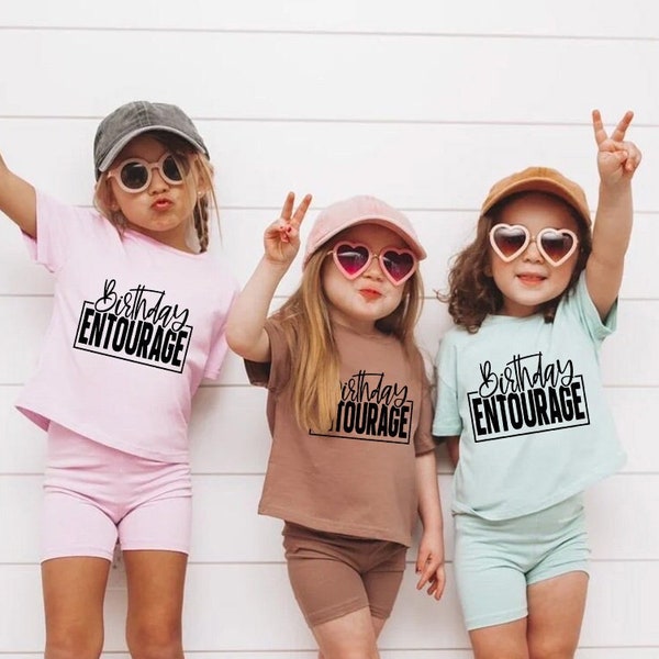 Birthday Entourage - Etsy