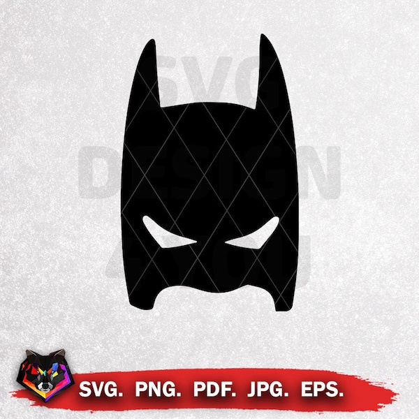 Batmans Mask - Etsy UK