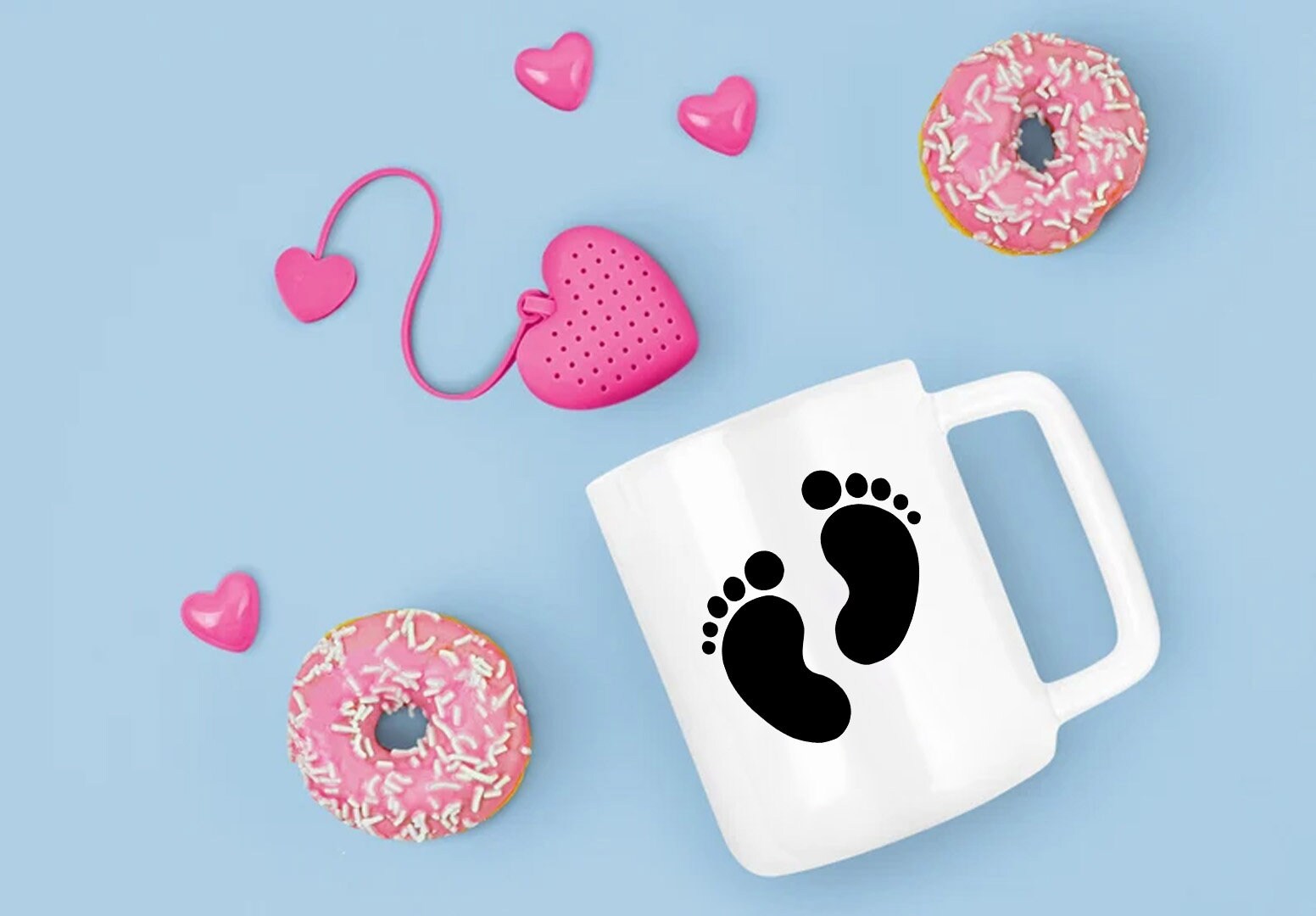 Baby Feet Design Svg Eps Pdf Png Jpg for Babies Child - Etsy Canada