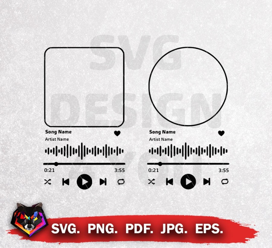 Music Player, Audio Control, Play Buttons, Album, Song, Cover, Svg, Eps ...