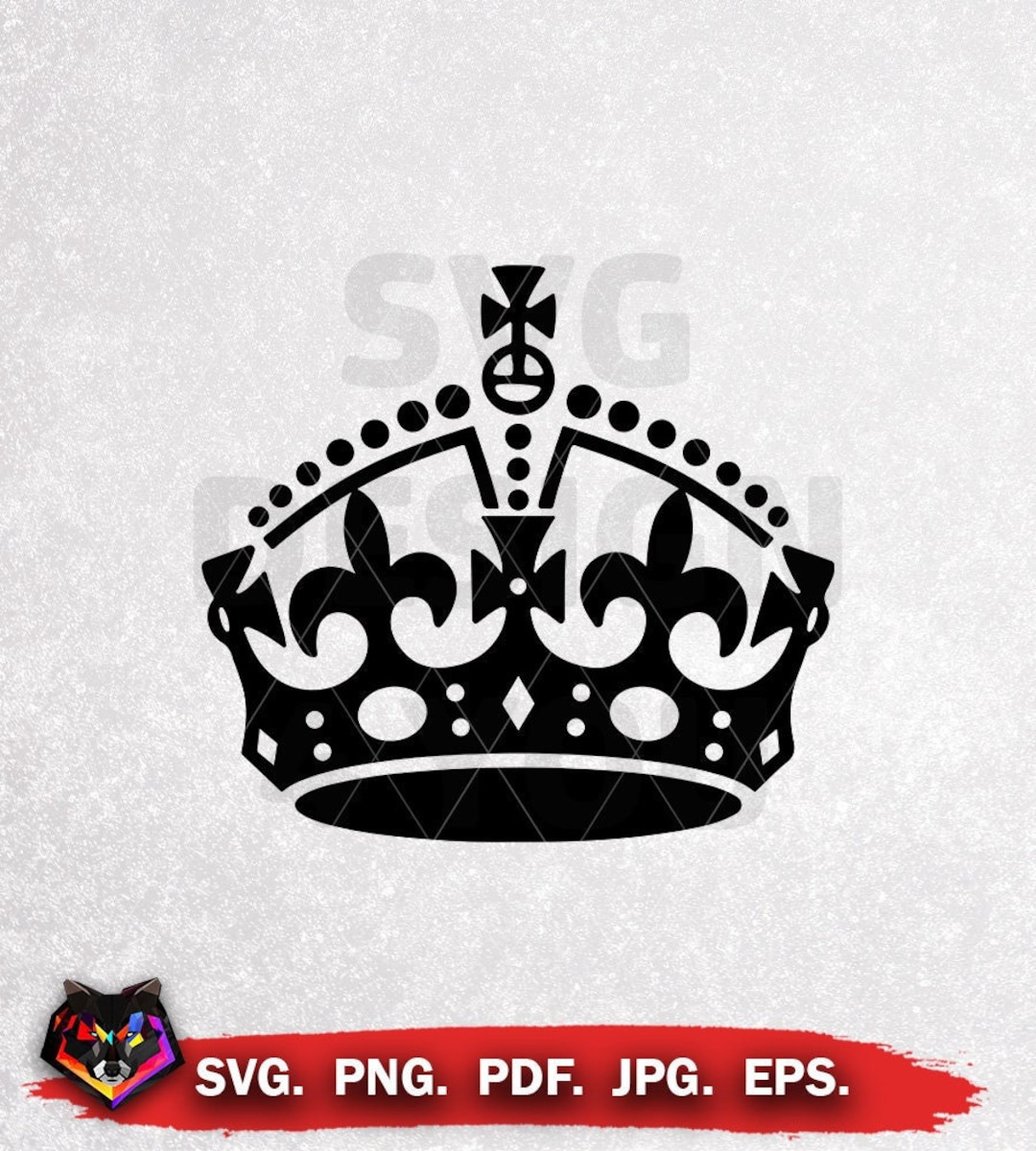 Crown, Design, Svg, Eps, Pdf, Png, Jpg, King, Queen - Etsy