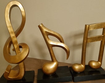 Musical Note Statue - Etsy
