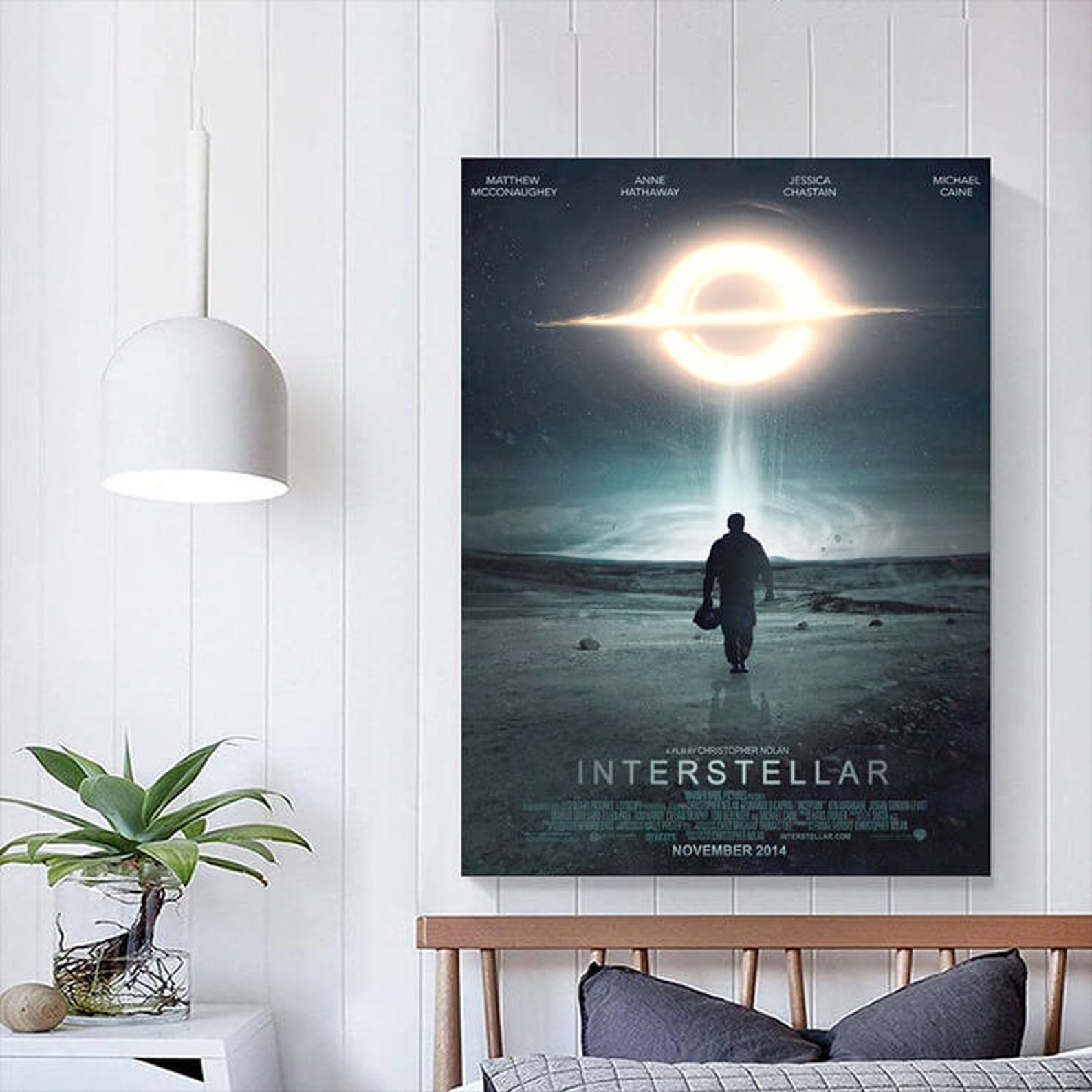 Interstellar Movie Poster Canvas Wall Art Home Decor (no Frame) - Etsy