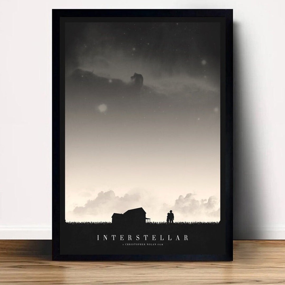 Interstellar Movie Poster Canvas Wall Art Home Decor (no Frame) - Etsy