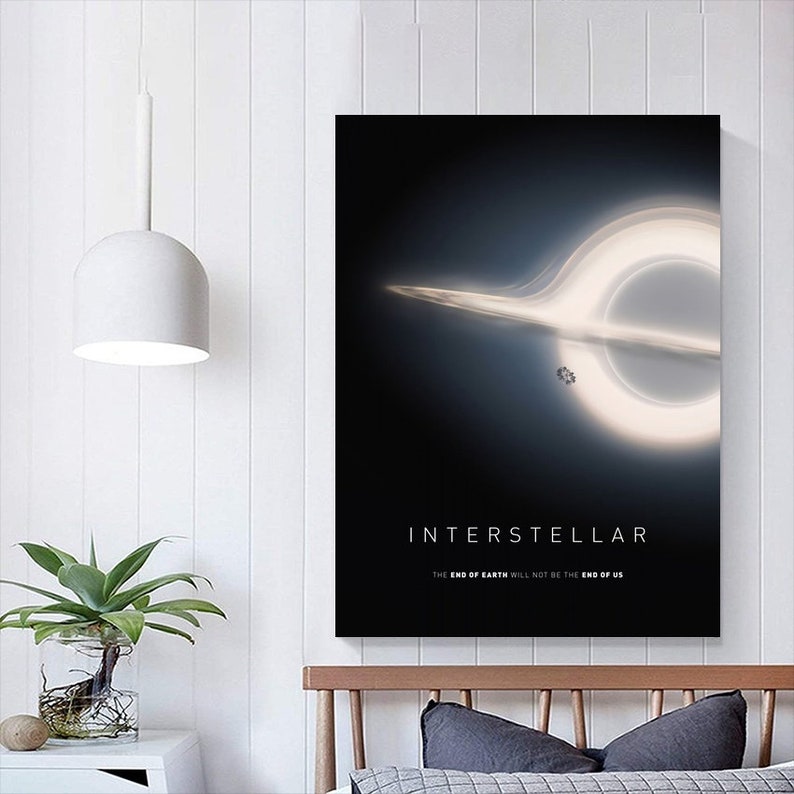 Interstellar Movie Poster Canvas Wall Art Home Decor no - Etsy