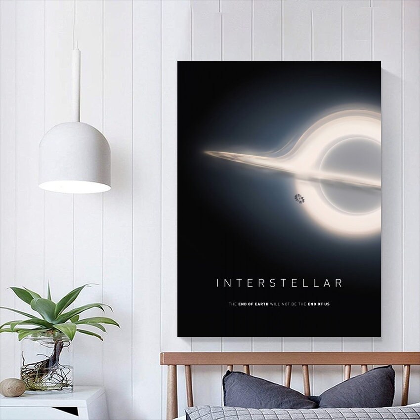 Interstellar Movie Poster Canvas Wall Art Home Decor no - Etsy
