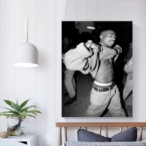 Tupac 2pac Music Poster Canvas Wall Art Home Decor no Frame - Etsy