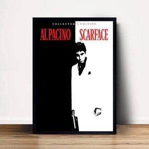 Scarface Movie Poster Canvas Wall Art Home Decor no Frame - Etsy