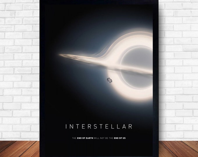 Interstellar Poster, Interstellar Print, Movie Poster, Living Room ...