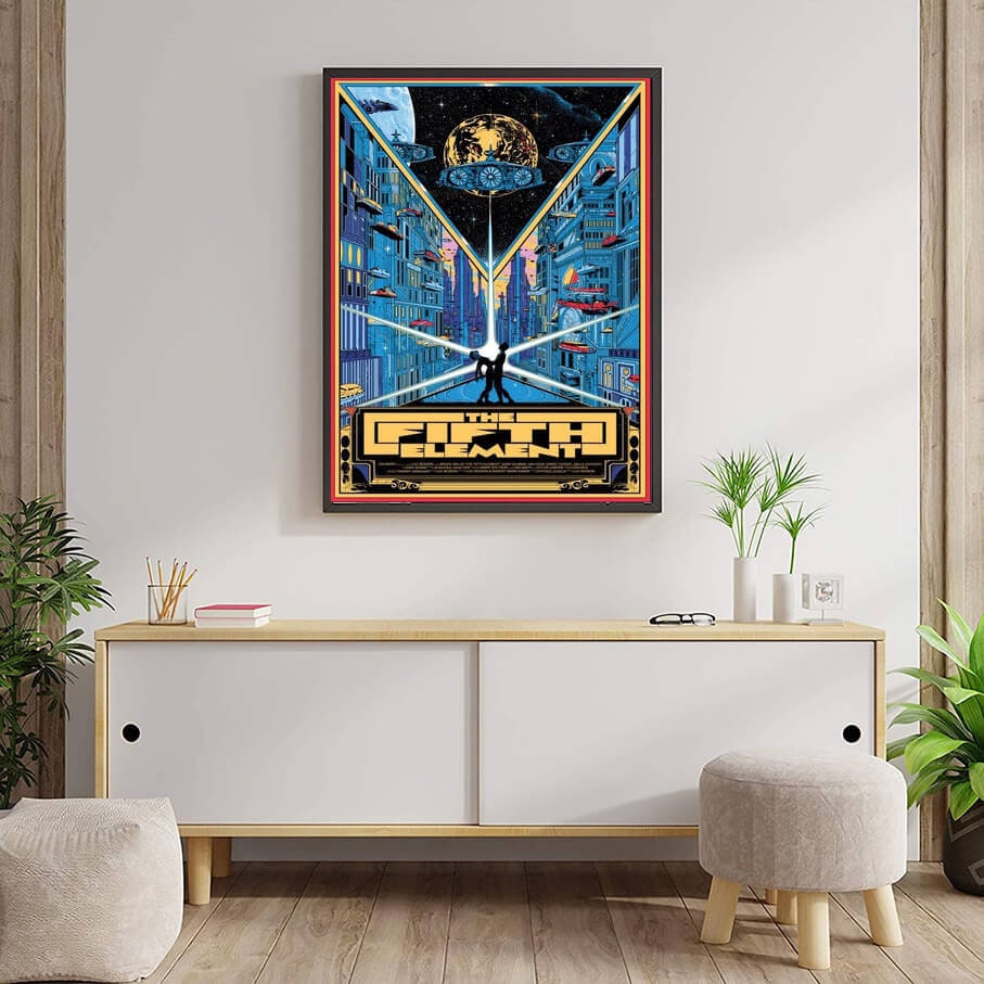 The Fifth Element Movie Poster Canvas Wall Art Home Decor no - Etsy