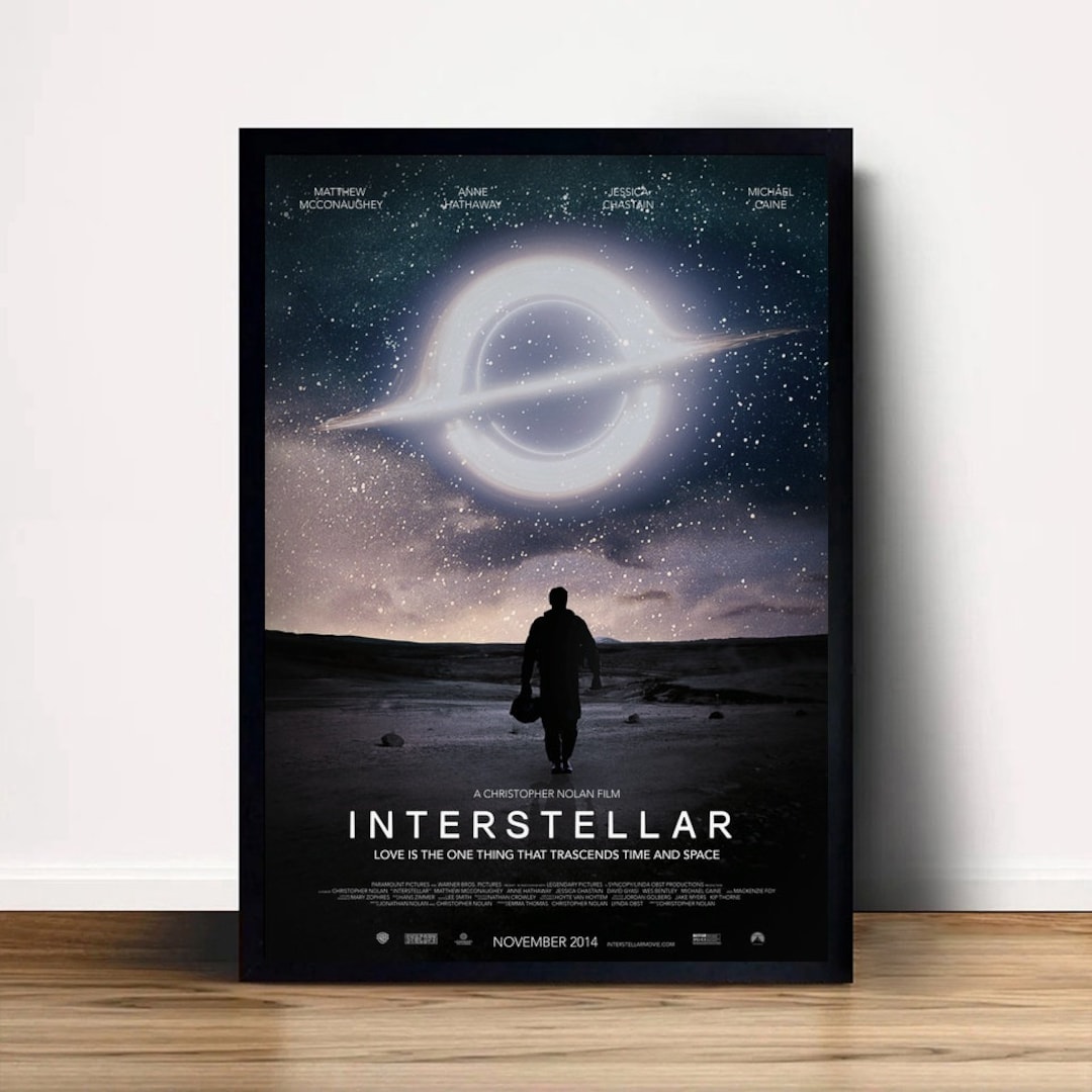 Interstellar Movie Poster Canvas Wall Art Home Decor (no Frame) - Etsy