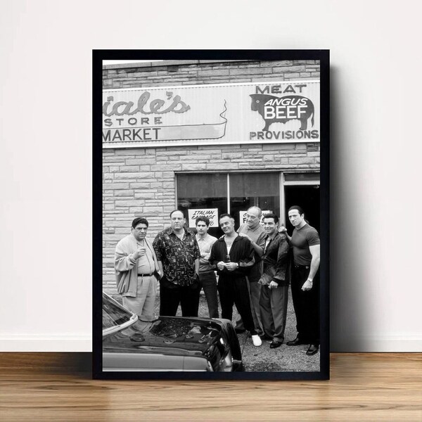 The Sopranos Art - Etsy