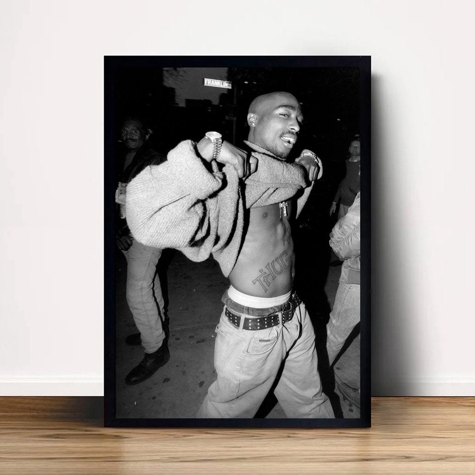 Tupac Shakur 2Pac Poster, Tupac Rapper Home Decor sold by Unparalleled ...