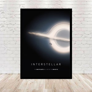 Interstellar Movie Poster Canvas Wall Art Home Decor (no Frame) - Etsy