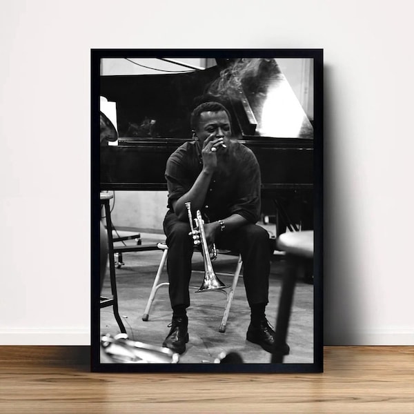 Miles Davis Poster - Etsy