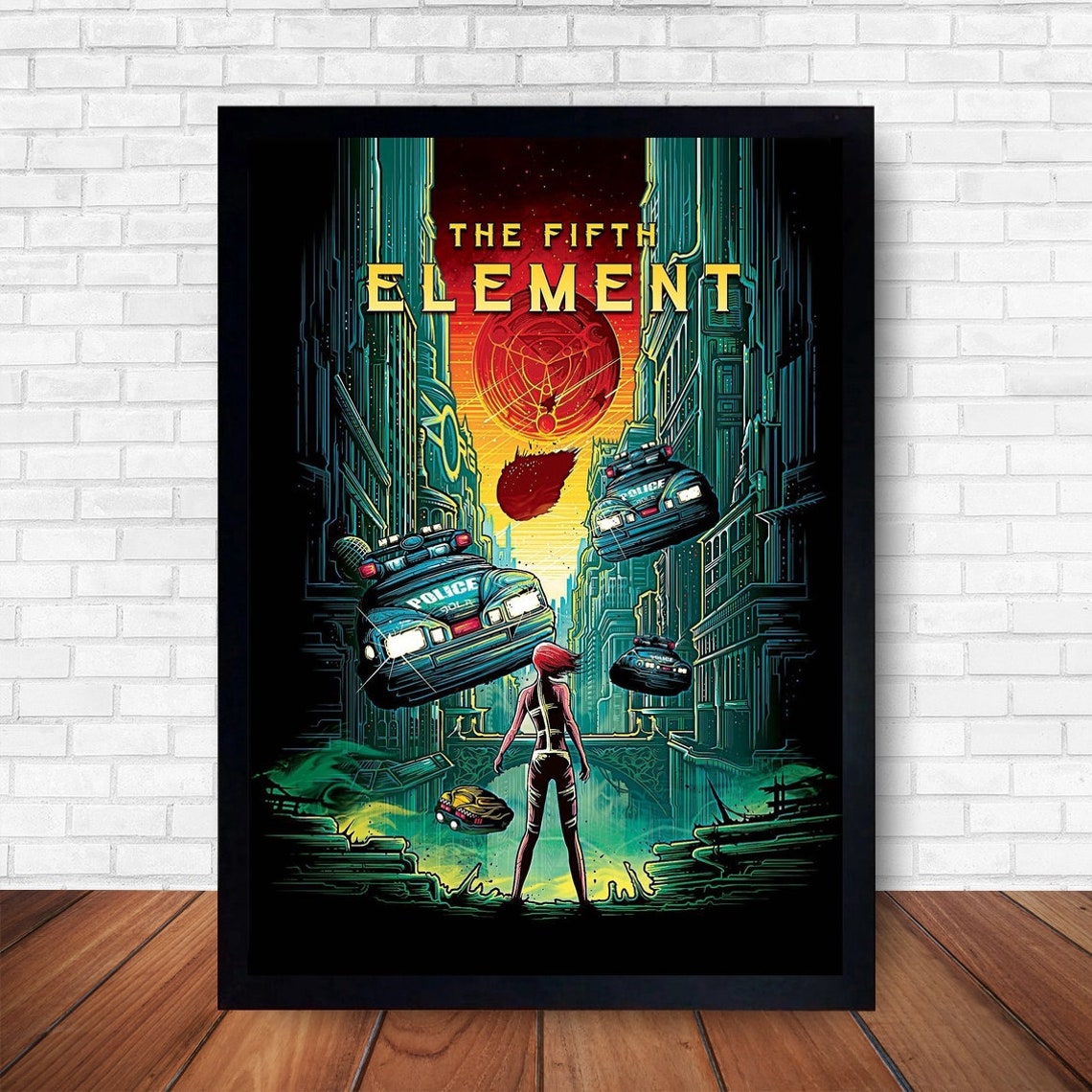 The Fifth Element Movie Poster Canvas Wall Art Home Decor no - Etsy