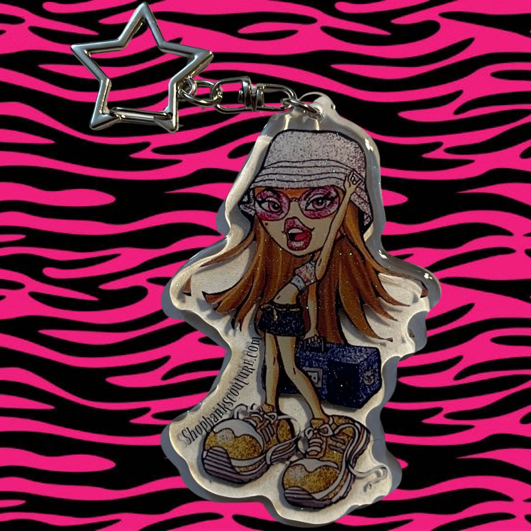 Early 2000s Doll Keychains Y2k Nostalgic Early 2000s Nostalgia - Etsy