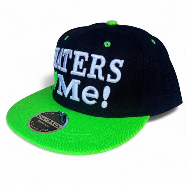 2000s Haters Love Me Snapback Hat | Emo Scene | Tumblr Aesthetic | Mid ...