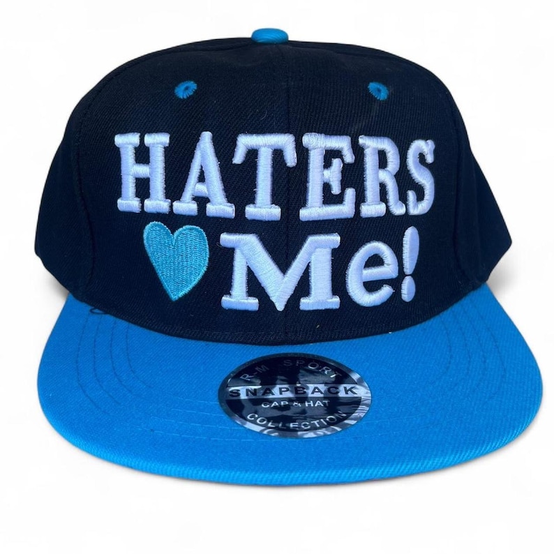2000s Haters Love Me Snapback Hat | Emo Scene | Tumblr Aesthetic | Mid ...