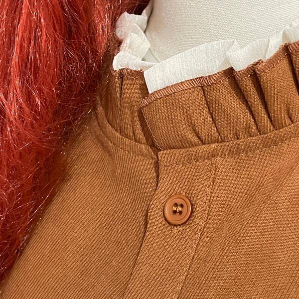 Orange Corduroy Dress - Etsy