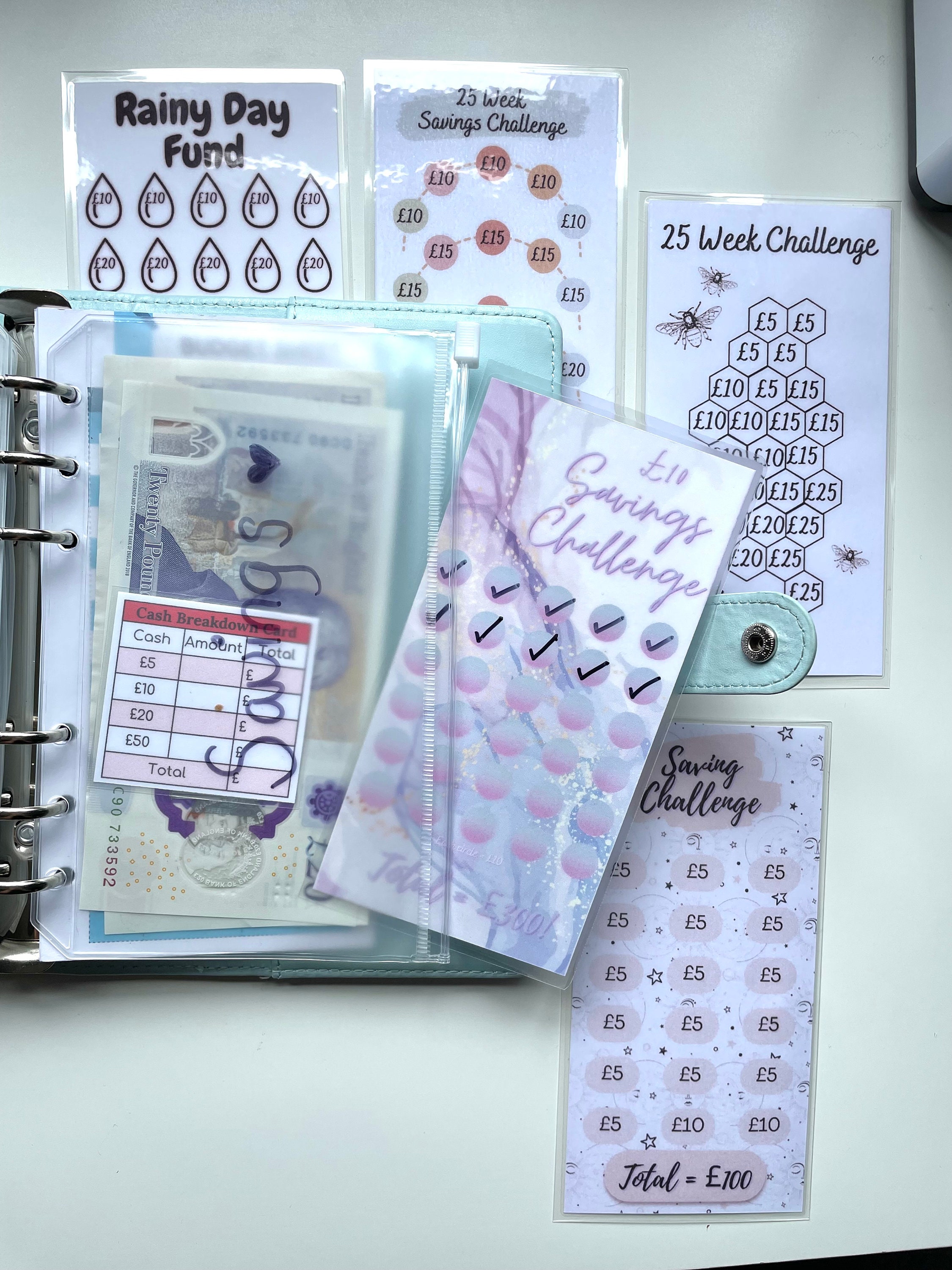 Saving Starter Pack Beginner Guide for Budget Binders - Etsy UK