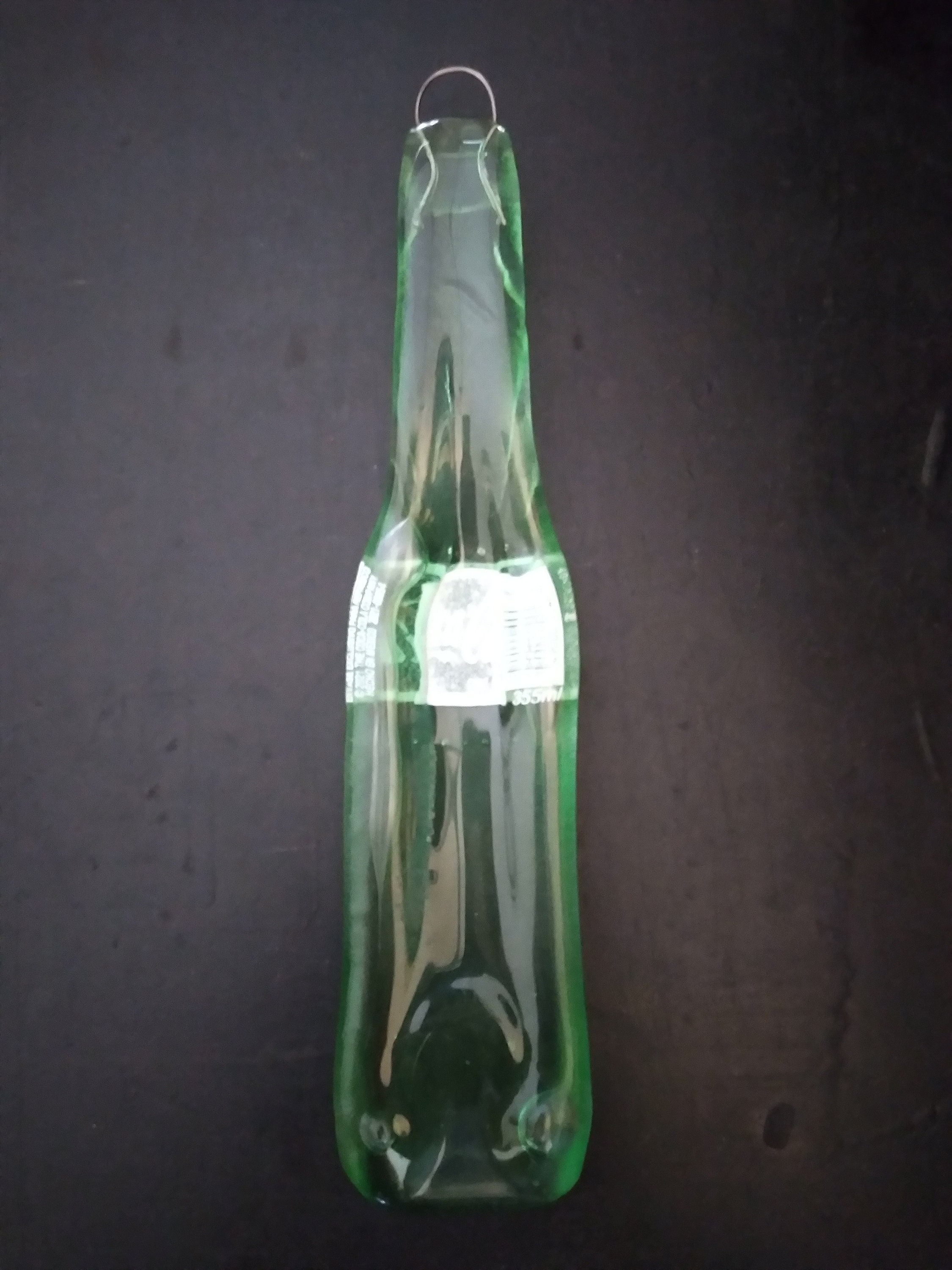 Slumped Coca-cola Bottle, Slumped Soda Bottle, Glass Incense Burner ...