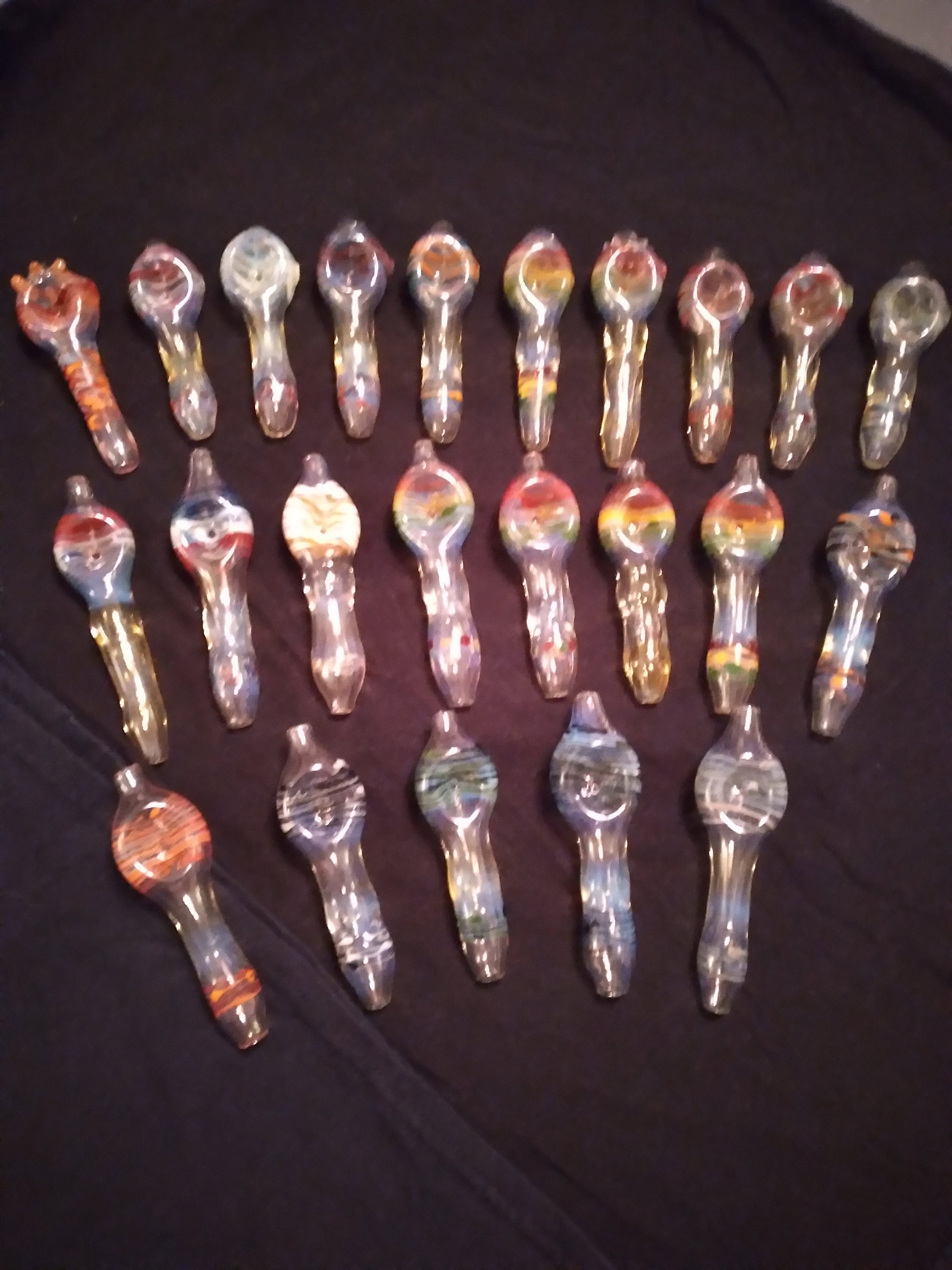 Handblown Glass Pipes, Color Changing Glass Pipes, Glass Tobacco Pipes ...