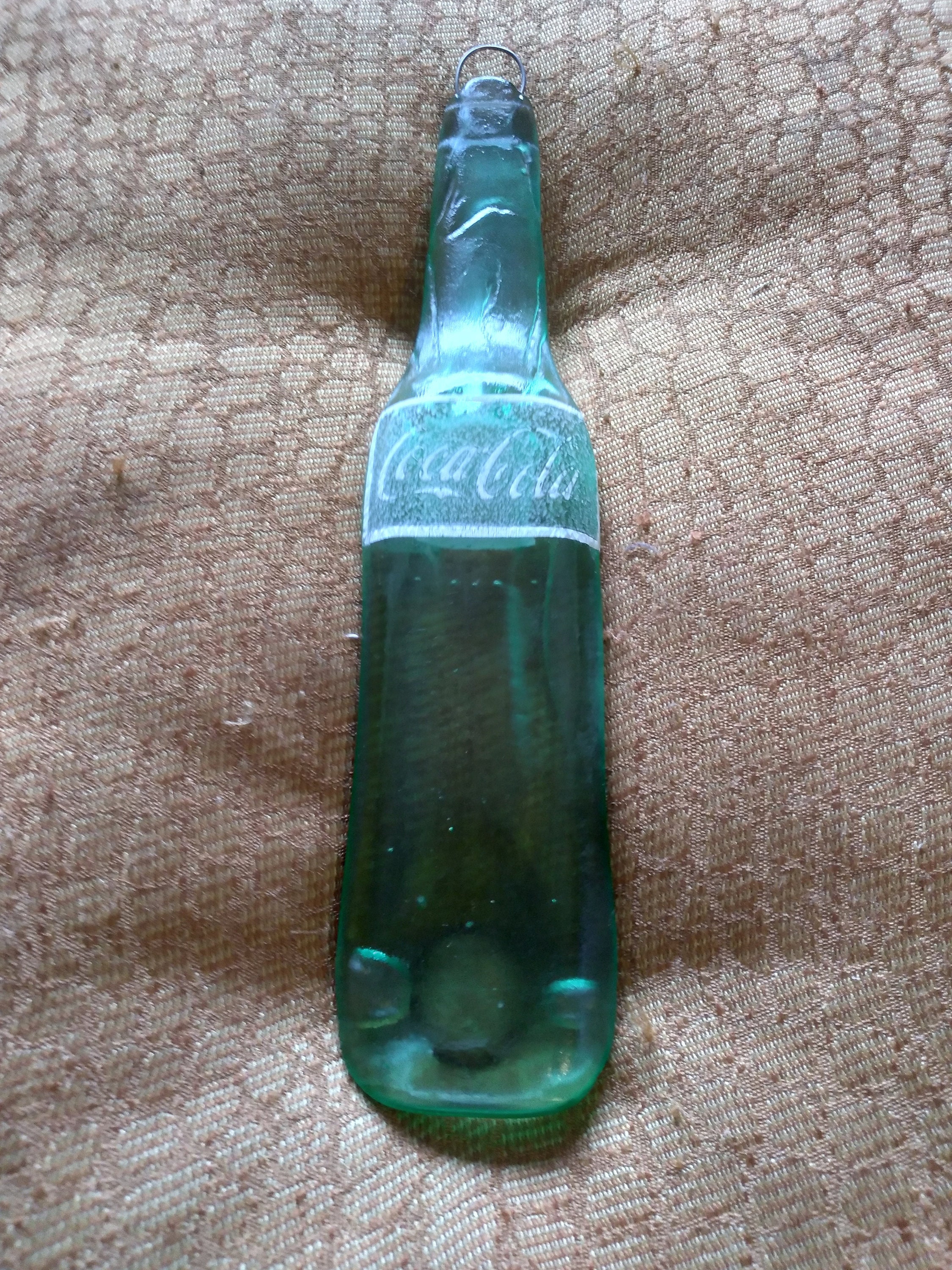 Slumped Coca-cola Bottle, Slumped Soda Bottle, Glass Incense Burner ...