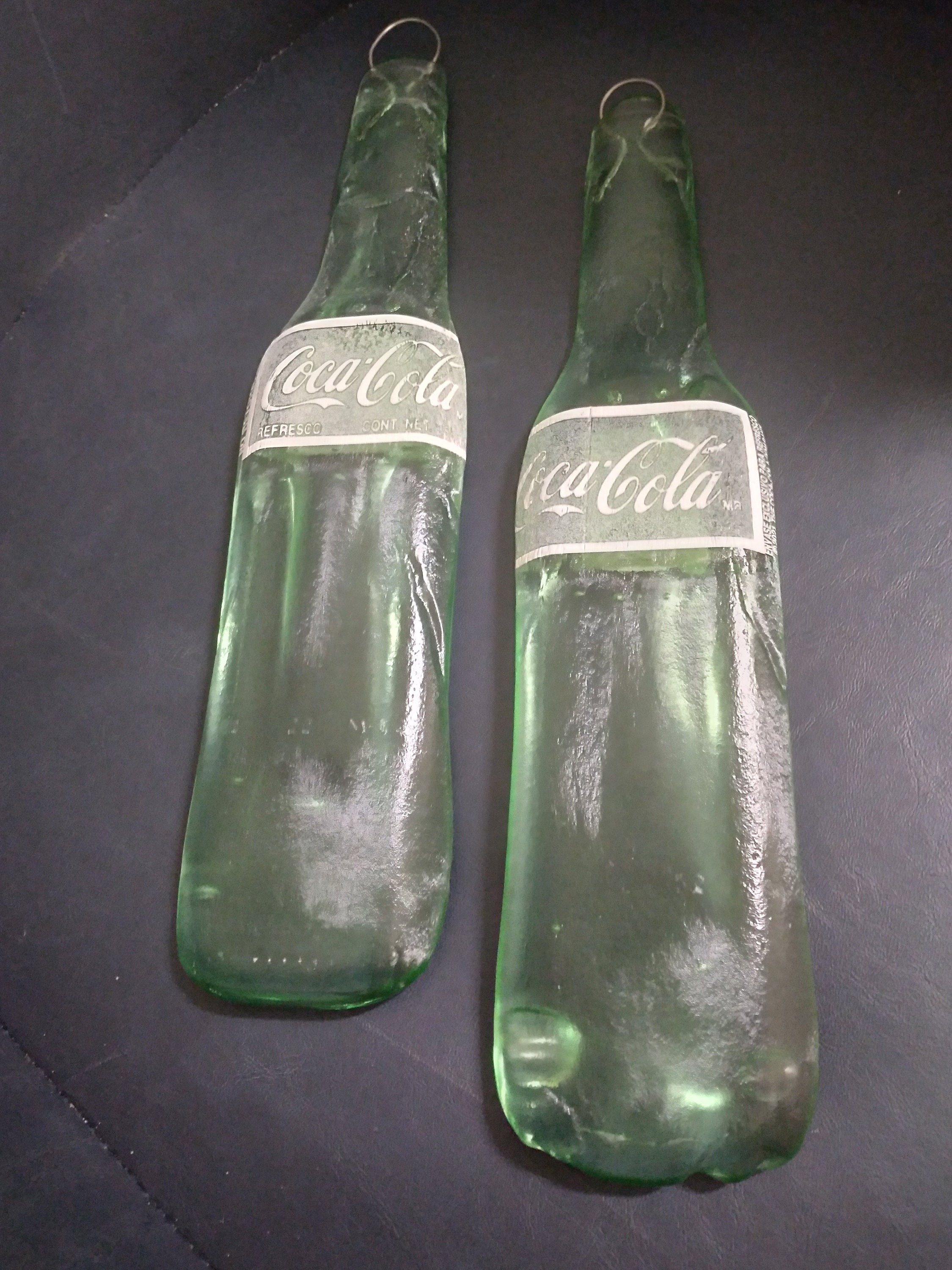 Slumped Coca-cola Bottle, Slumped Soda Bottle, Glass Incense Burner ...