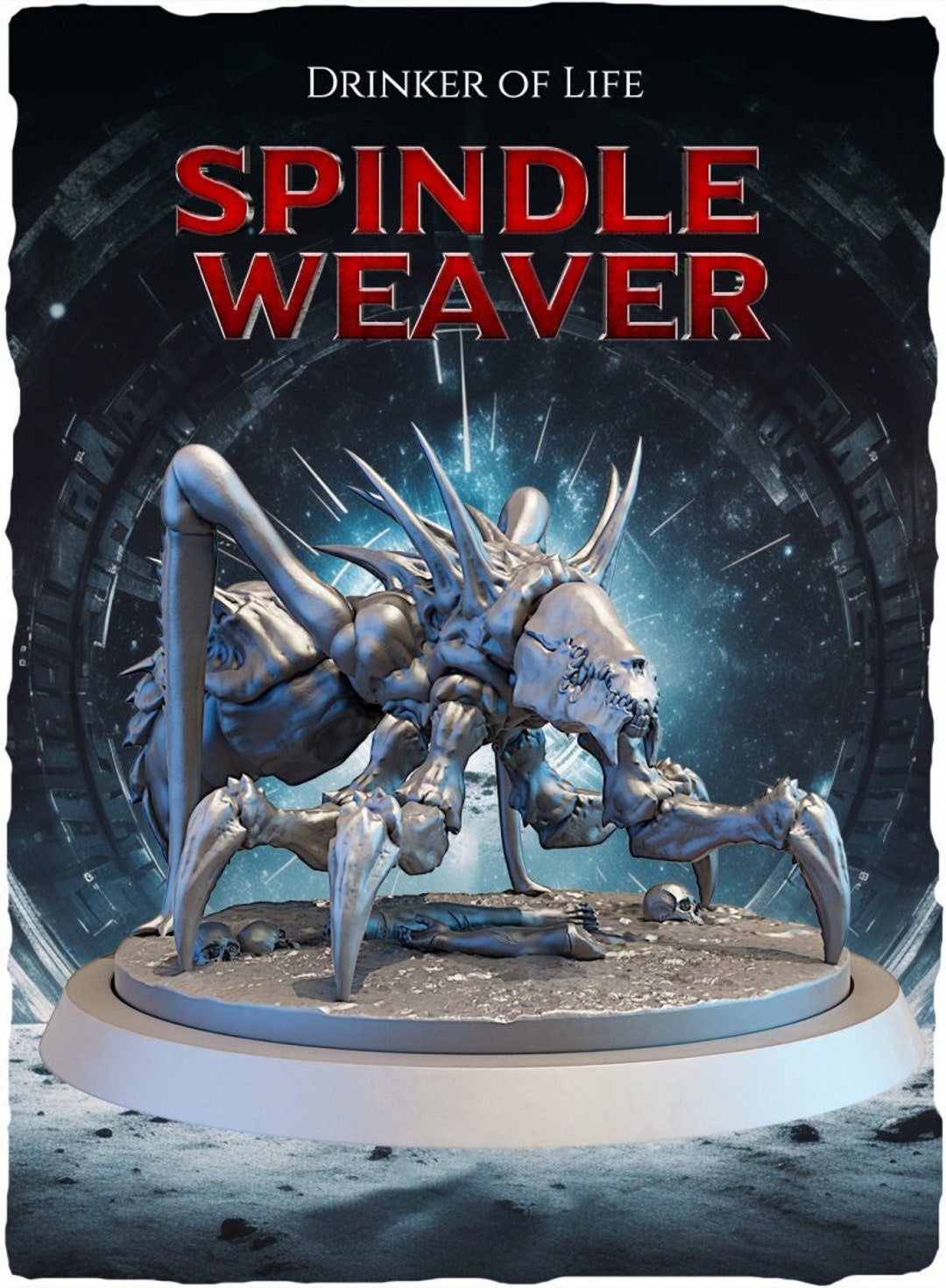 Spider Monster Dnd Miniature Monster Undead Creature for Tabletop ...