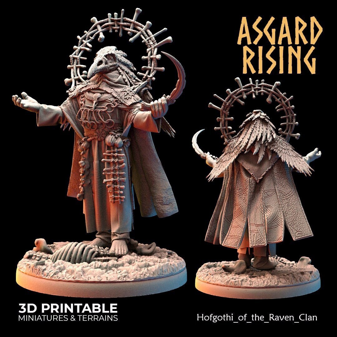 Wizard Priest Magical Dnd Miniature for Dungeons and Dragons Tabletop ...