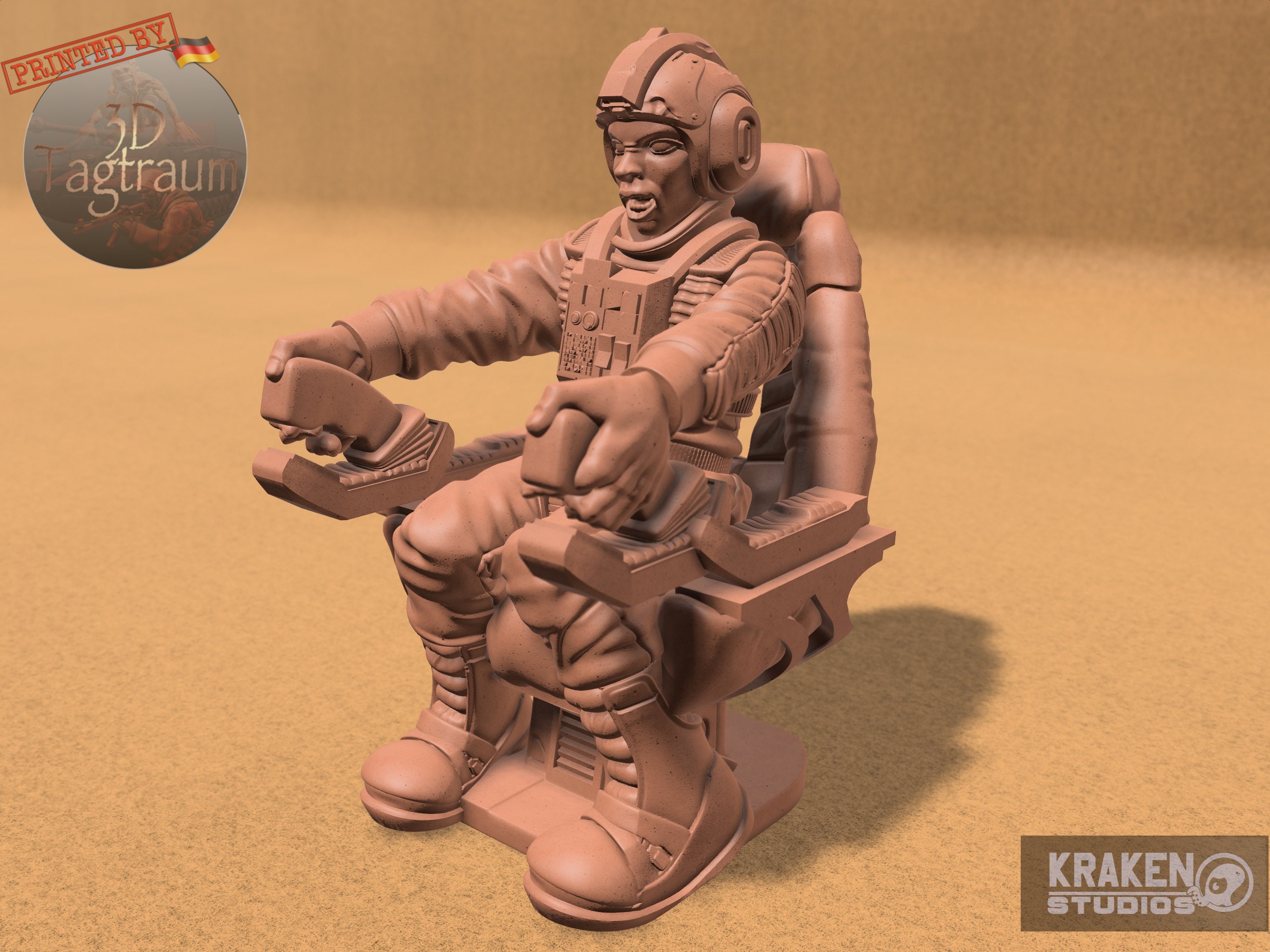 Pilots 32mm Miniature Sci-fi - Etsy