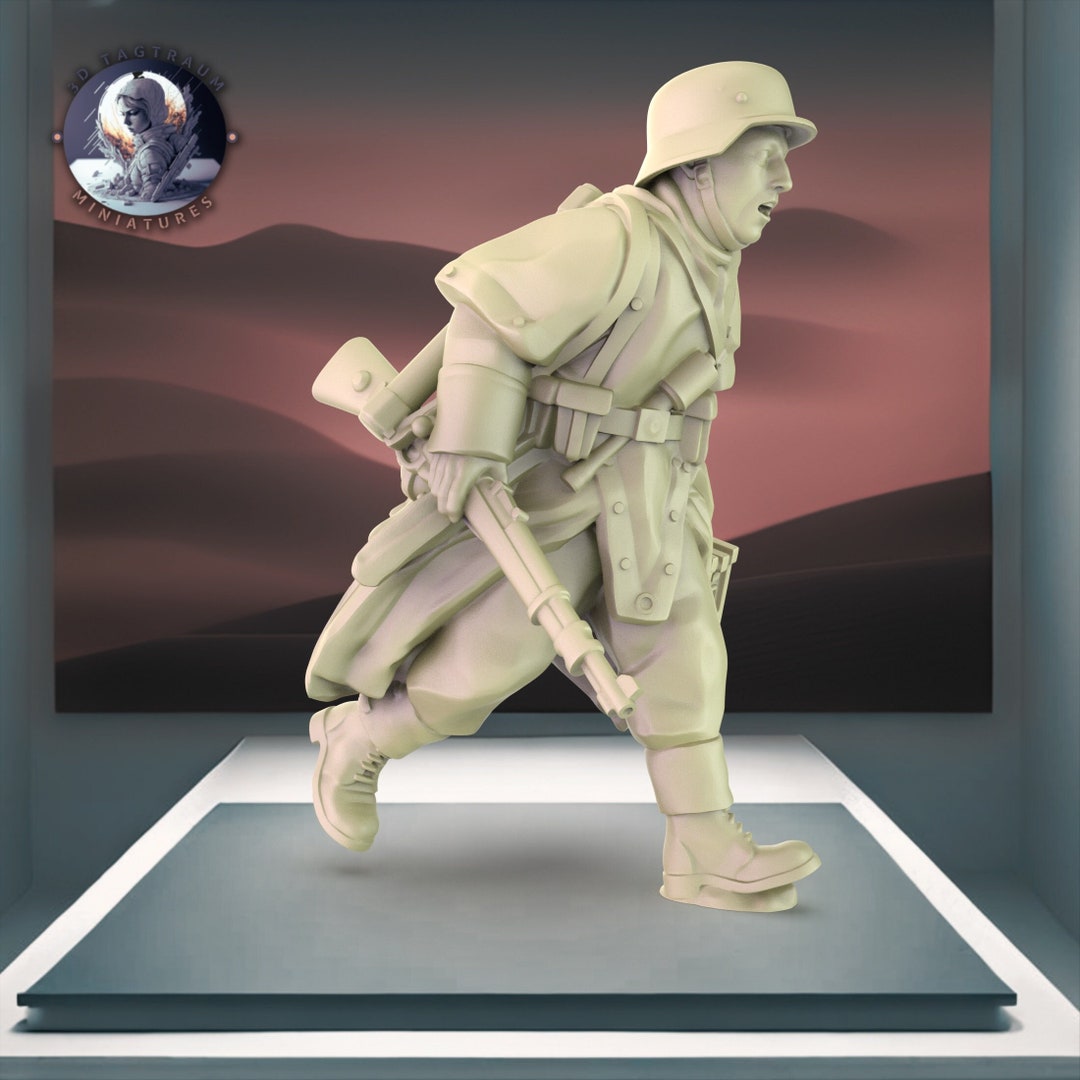 Volksgrenadier Ammunition Carrier Second World War German Soldier for ...