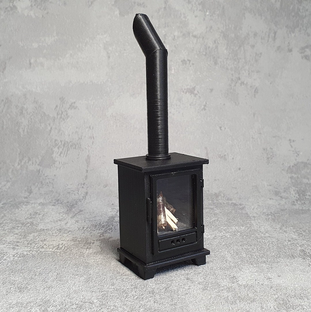 Dollhouse Log Burner - Etsy UK
