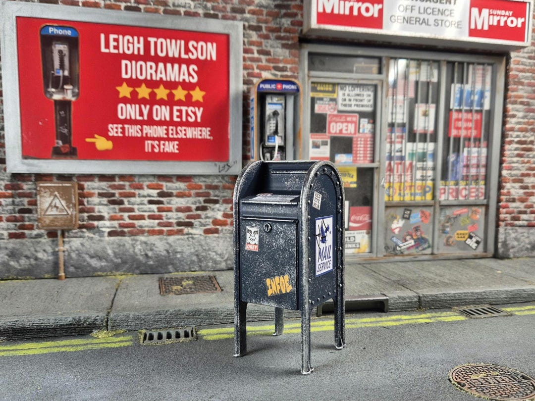 Mail Box for Action Figure Diorama 1/12 Scale - Etsy UK
