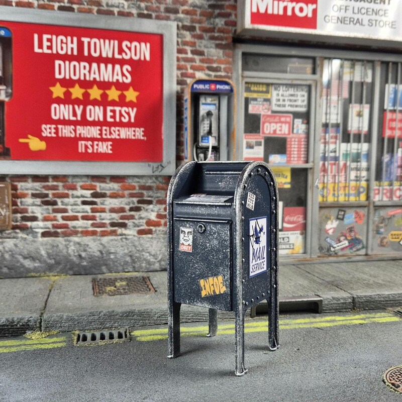 1/12 Scale Mailbox - Etsy UK