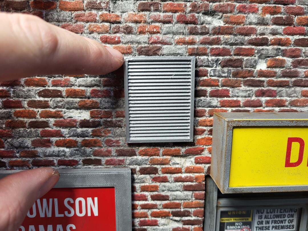 Wall Air Vent for Diorama Dollshouse - Etsy
