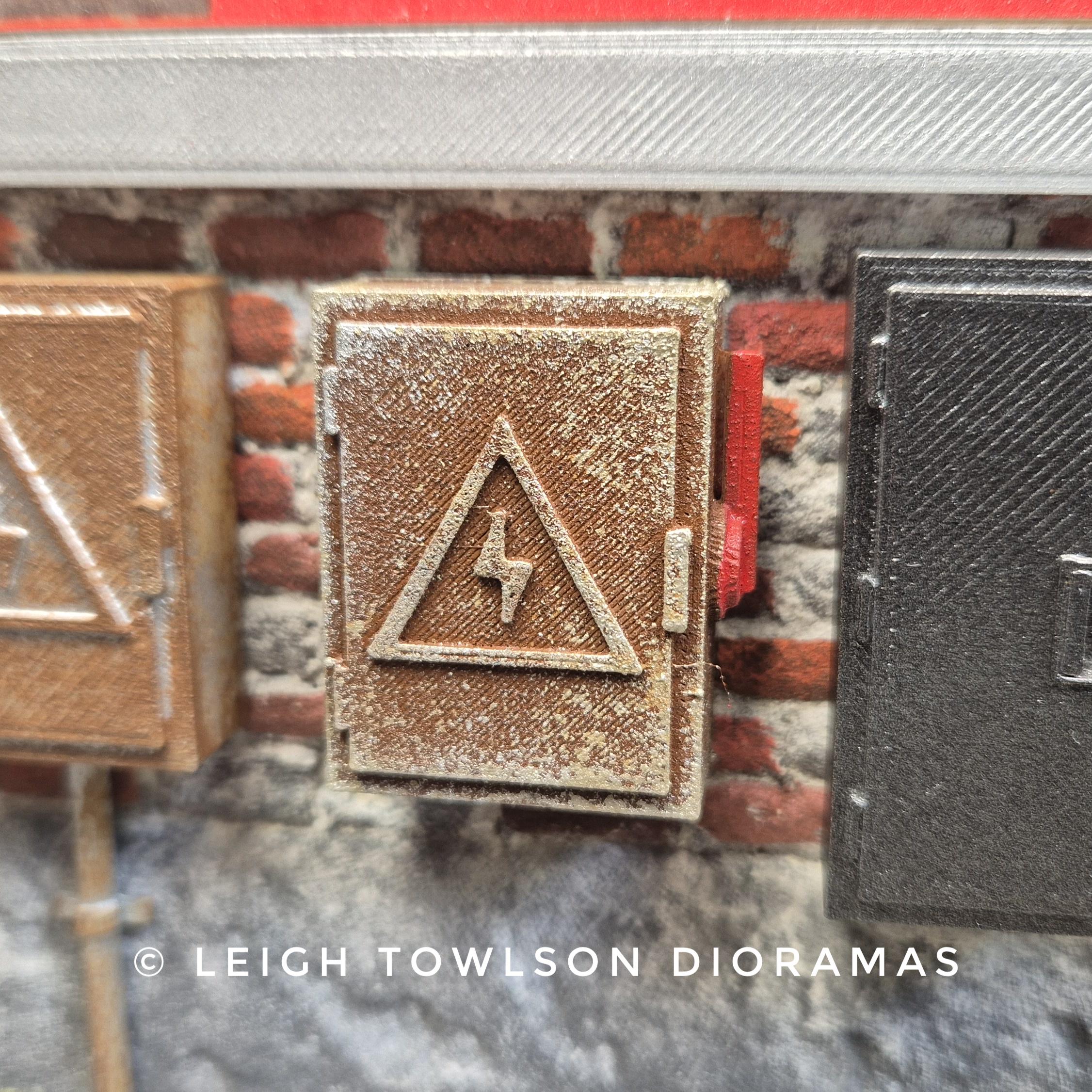 Electric Gas Wall Boxes for Diorama Dollshouse 1/12 - Etsy