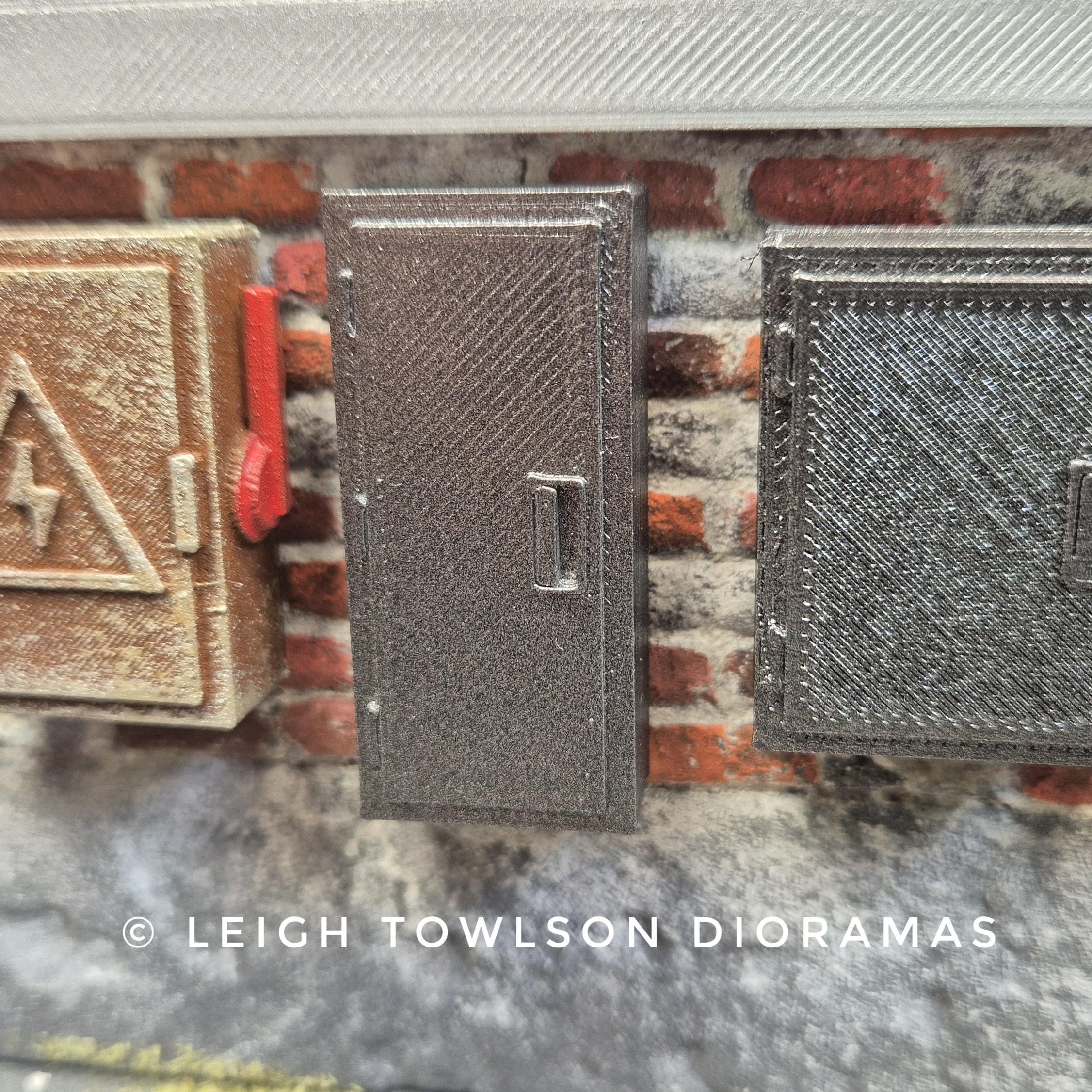 Electric Gas Wall Boxes for Diorama Dollshouse 1/12 - Etsy