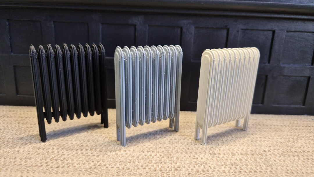 Cast Iron Look Radiator in 1/12 Scale - Etsy