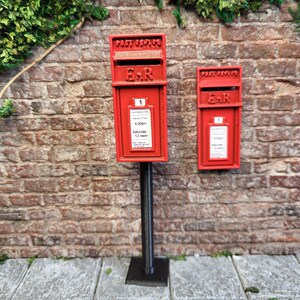 Dollhouse Post Box EIIR 1/12 Scale - Etsy UK