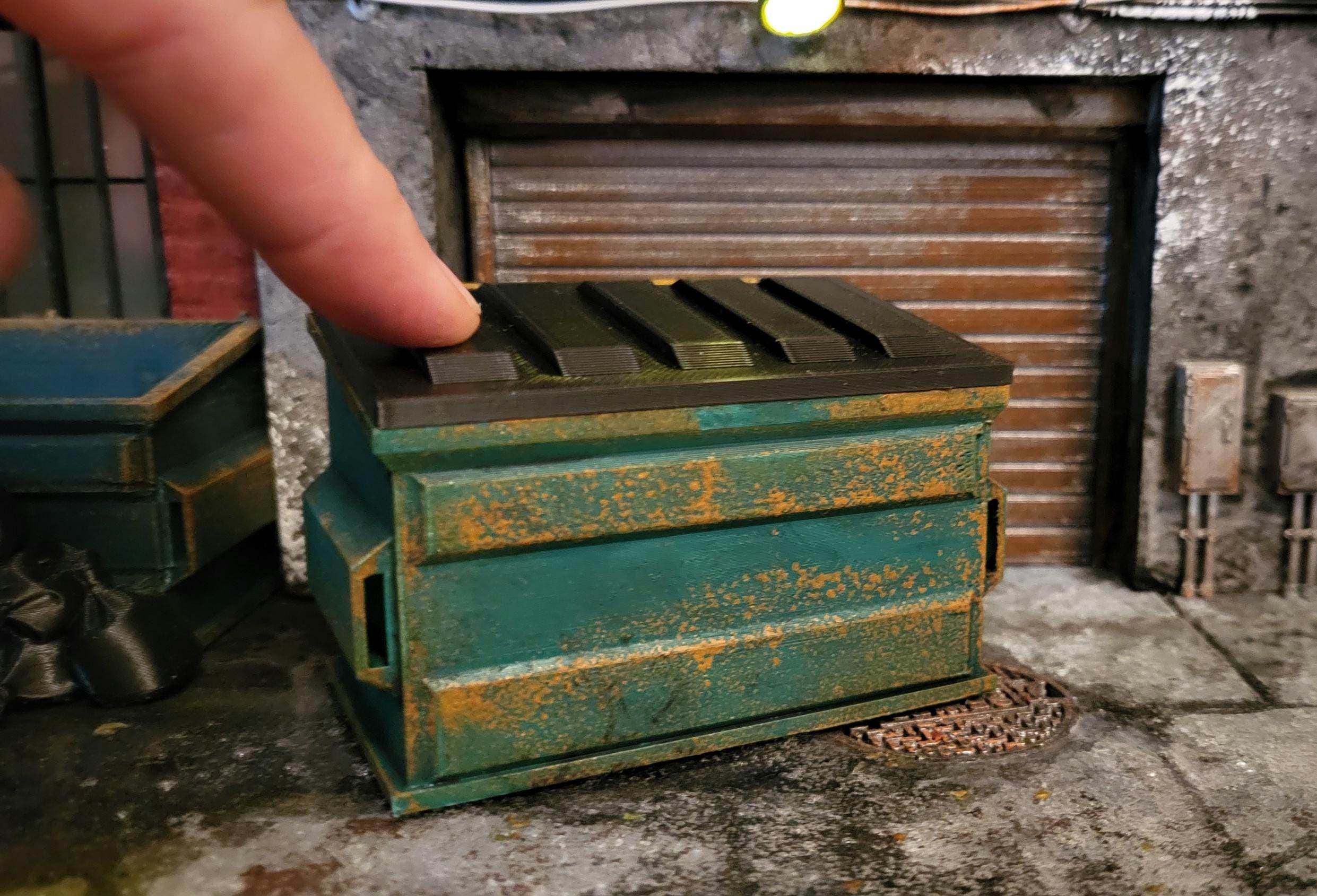 Dumpster 1:24 Scale - Etsy