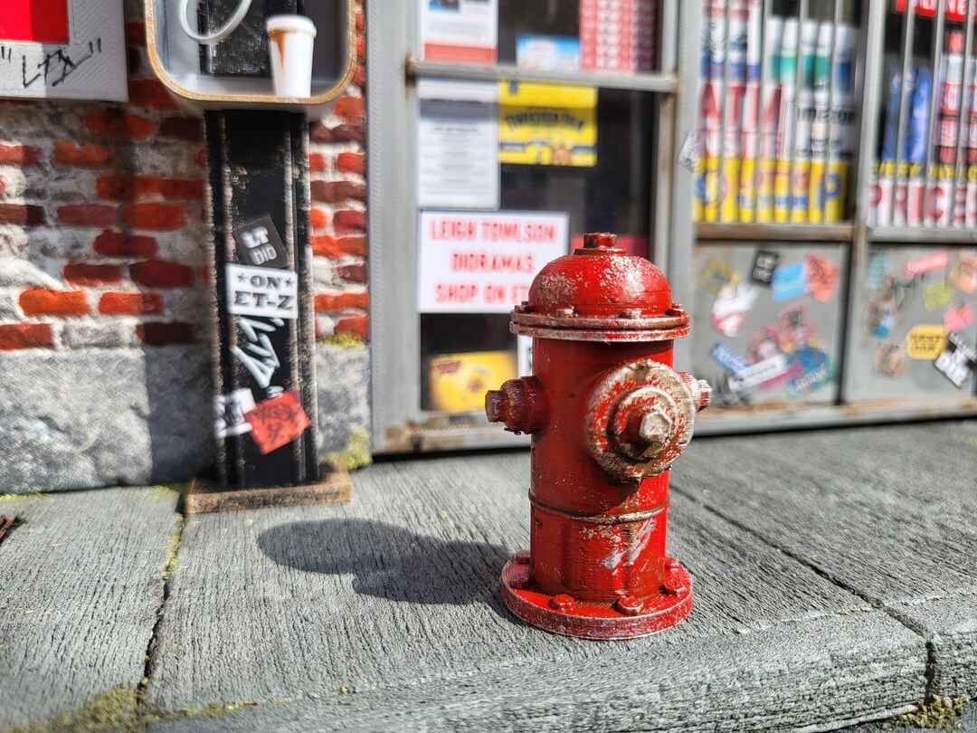 Miniature American Fire Hydrant 1:12 Scale - Etsy