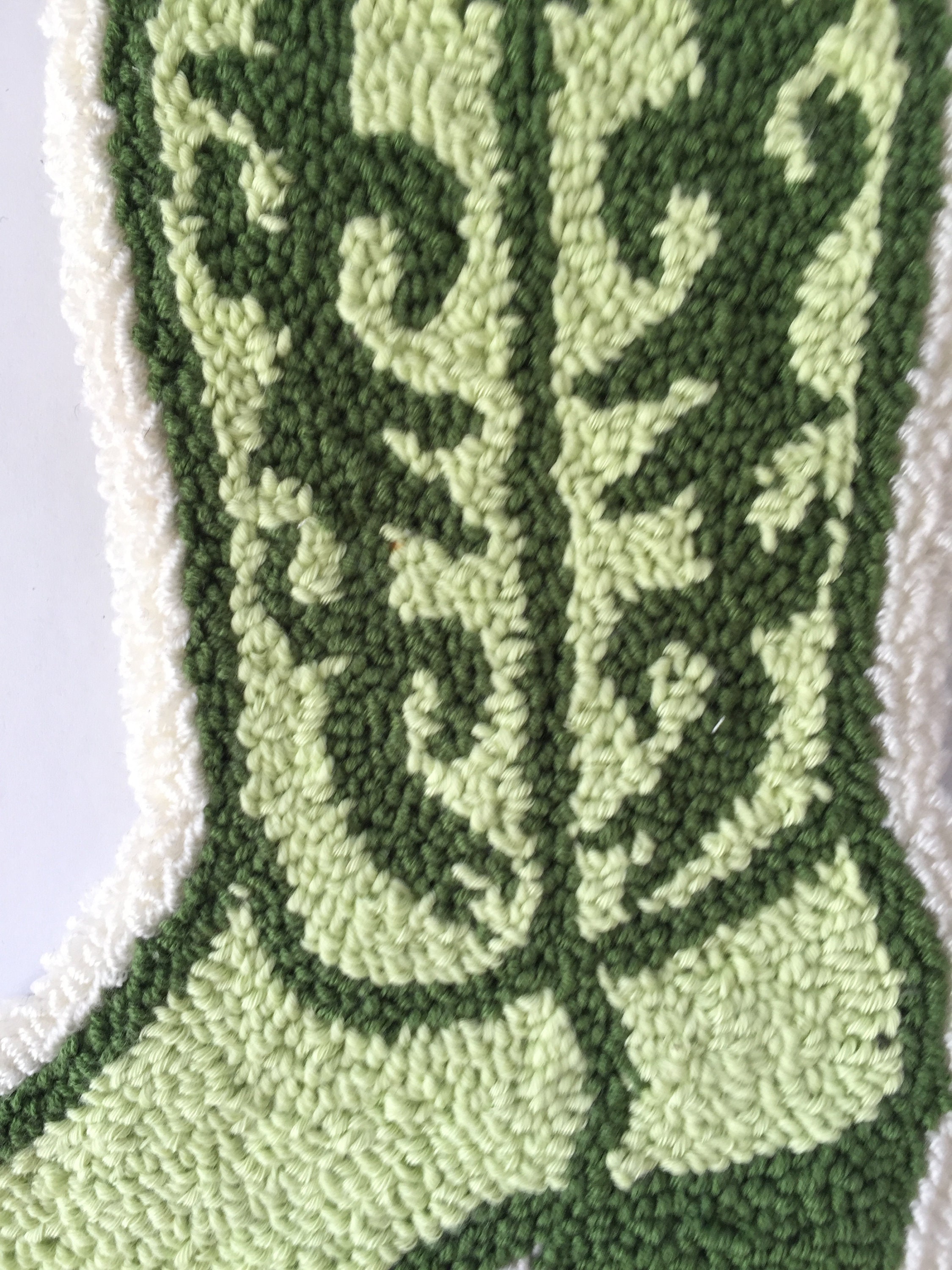 Punch Needle Wall Hanging Cowgirl Boot Punch Needle - Etsy