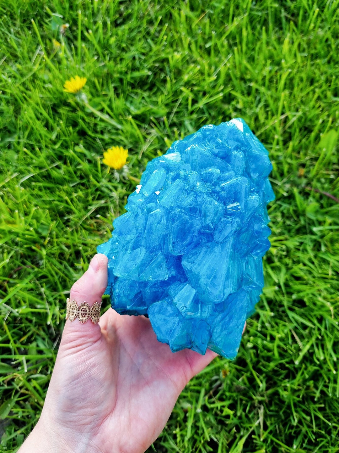 1.4 Kg / 3lb Royal Sky Blue Alunite Crystal - Etsy