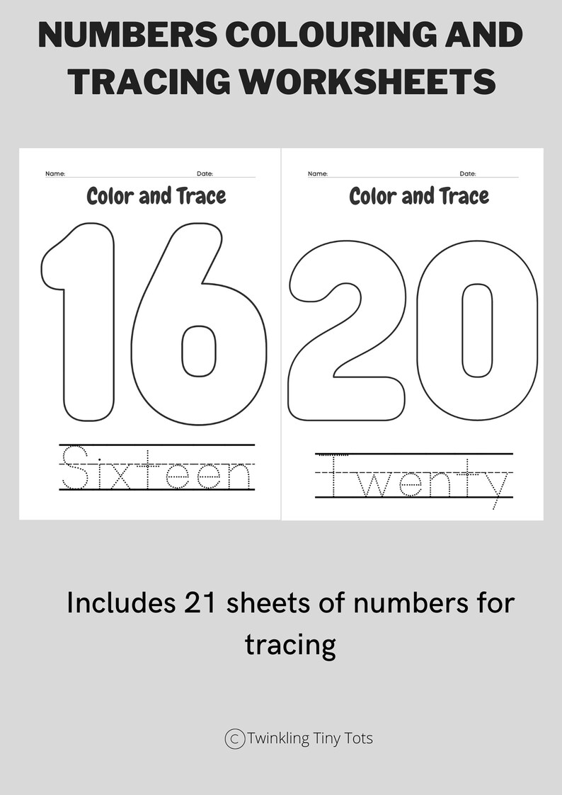Number Tracing Worksheets Pdf / Math Preschoolers / Preschool ...