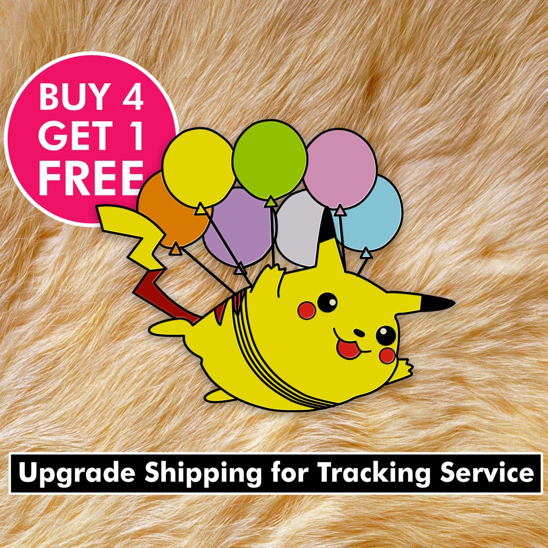 Kawaii Flying Pika Custom Enamel Pin Anime Cute Enamel Pins - Etsy