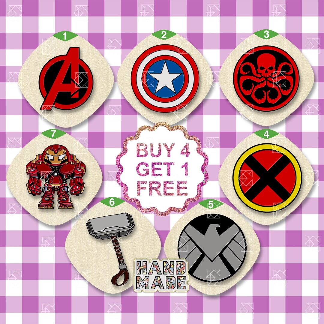 Captain America Hulk Space Enamel Pins Fantasy Enamel Pin Enamel Pin ...