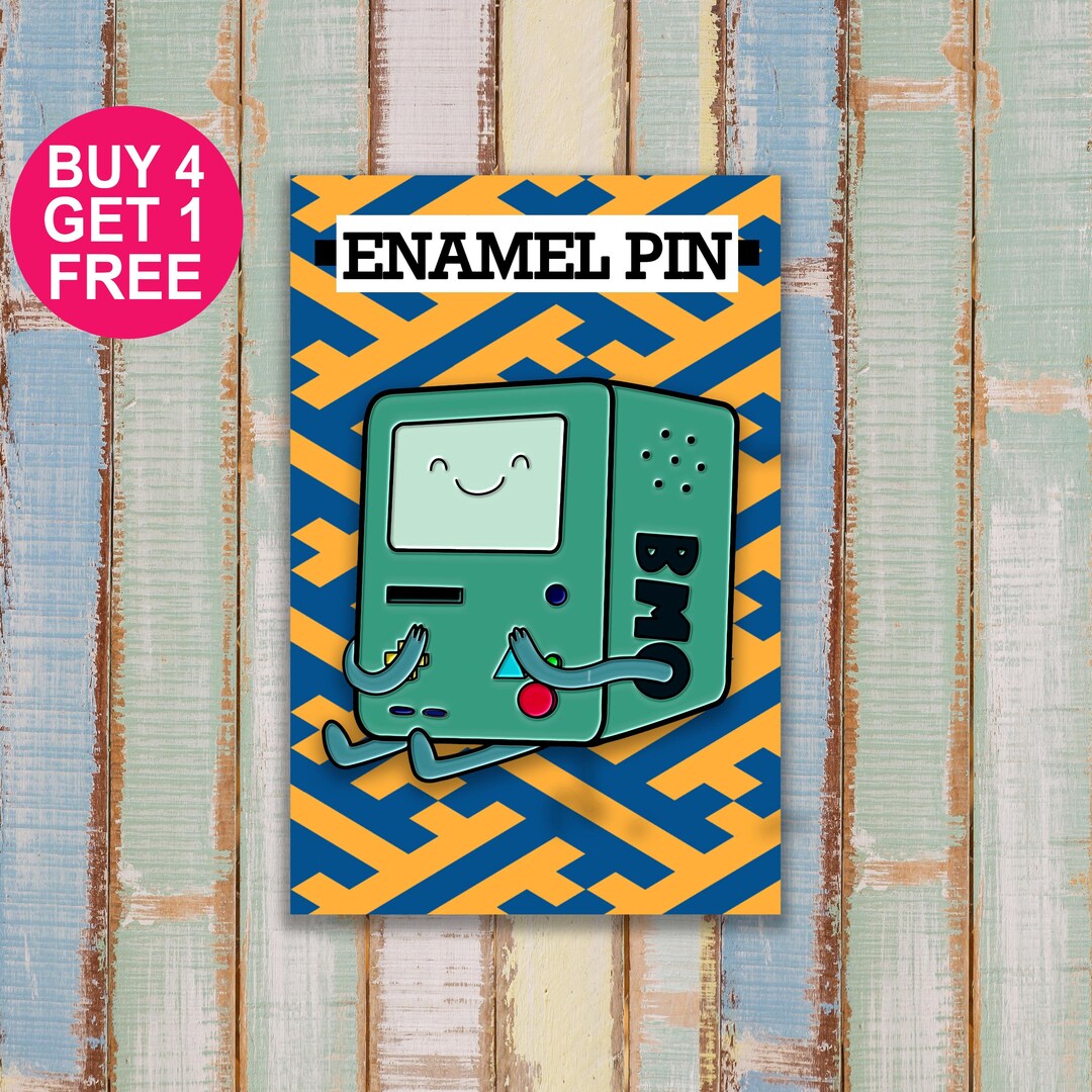Bmo Robot Enamel Pin Beemo Adventure Enamel Pins Funny Pin Bag Pins ...