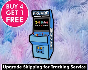 Arcade Pixel Art Enamel Pin - Etsy